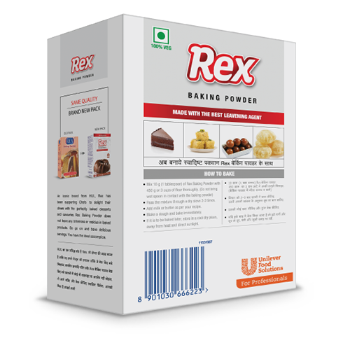 Rex Baking Powder - Unilever Food Solutions