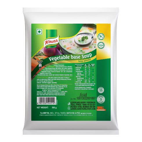 Knorr Vegetable Base Soup - Unilever Food Solutions